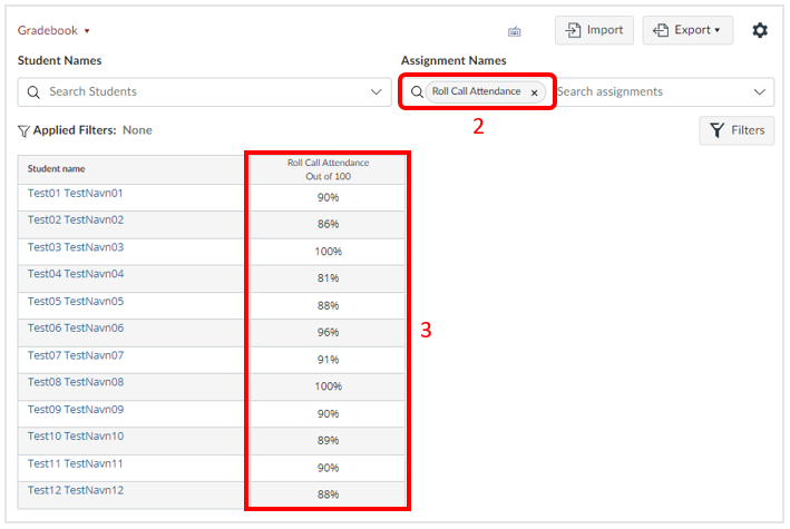 Create a Roll Call Attendance | Online og Blended Learning